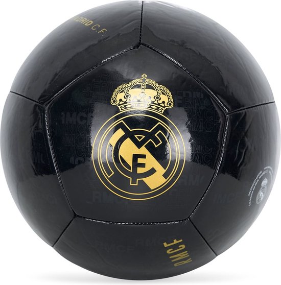 Real Madrid Big Logo Voetbal - Maat 5 - Officiële Real Madrid Bal ...