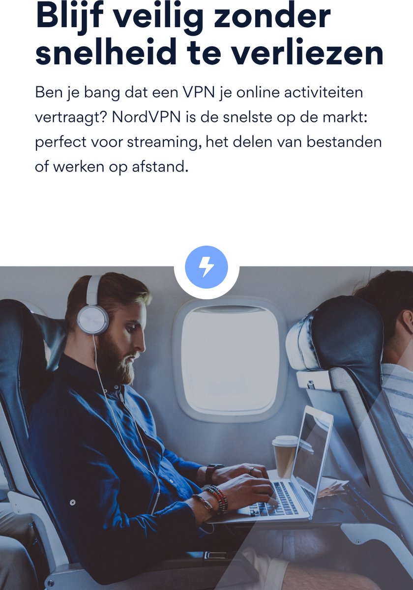 NordVPN Standard - VPN & Cybersecurity Software - 6 Apparaten - 1-jarig ...