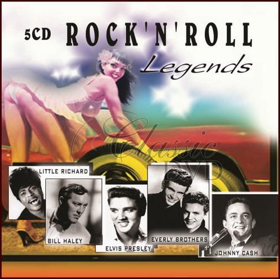 V/A - Rock 'n Roll Legends (CD) Elvis Presley / Little Richard / Johnny ...