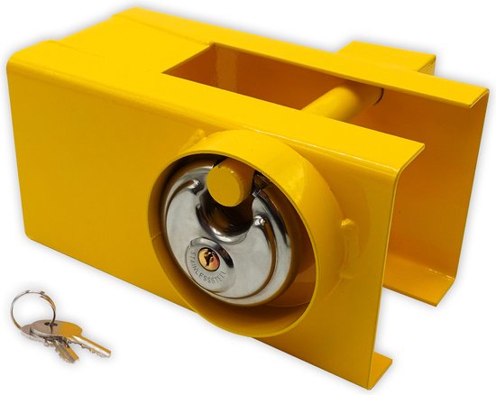 Muntel® Disselslot - Inclusief Discuslot - Aanhanger / Caravan ...