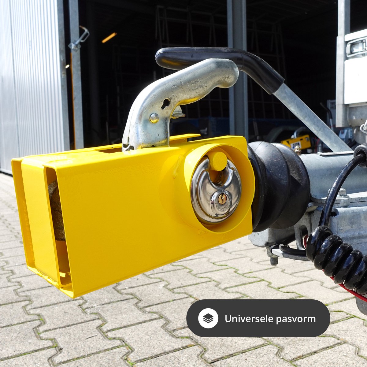 Muntel® Disselslot - Inclusief Discuslot - Aanhanger / Caravan ...