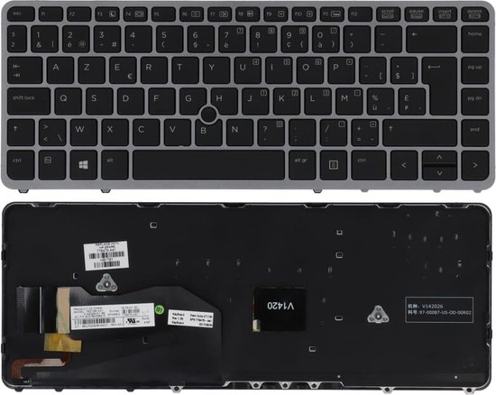HP Laptop Toetsenbord Azerty BE + Trackpoint, Backlight | bol