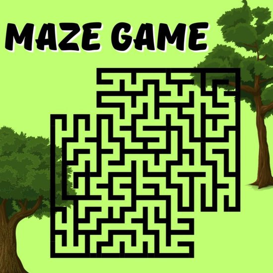 Maze Game Puzzel, Maze Games | 9789464923100 | Boeken | bol