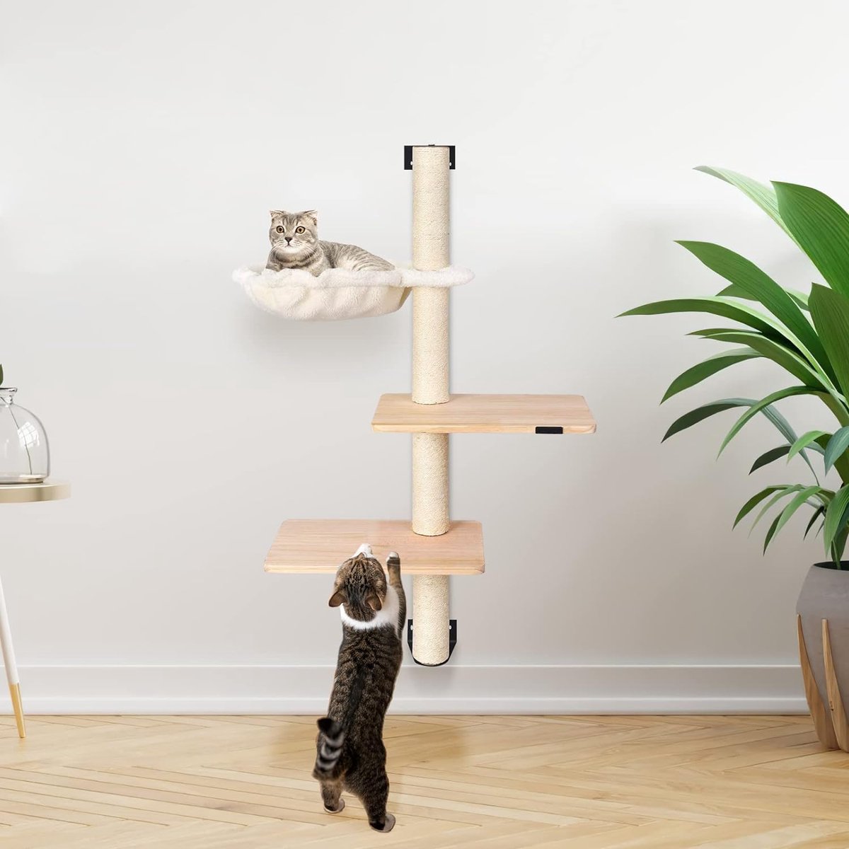 Krabpaal groot 104 cm krabpaal voor wandmontage | bol.com