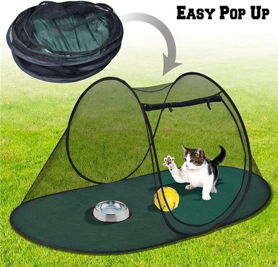 KZQ Draagbare Speeltent Voor Kat En Hond 180x90x76 Cm Kattenspeeltent ...