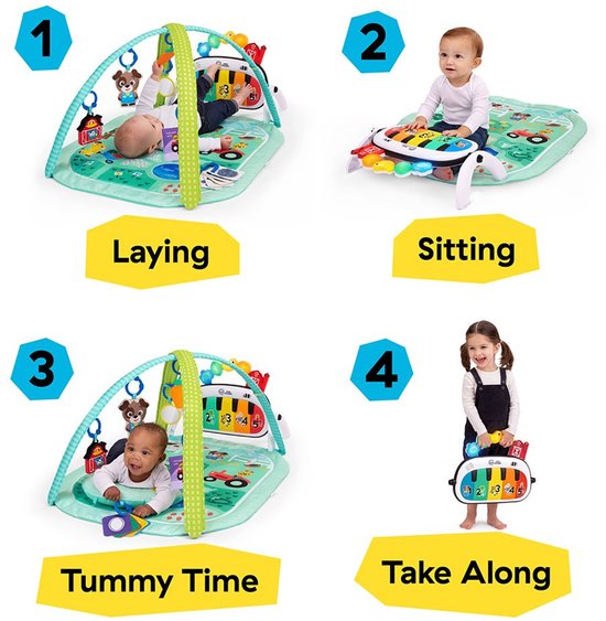 Discovery gym 4in1 kickin tune meadow - Baby Einstein - vanaf 0 maanden ...