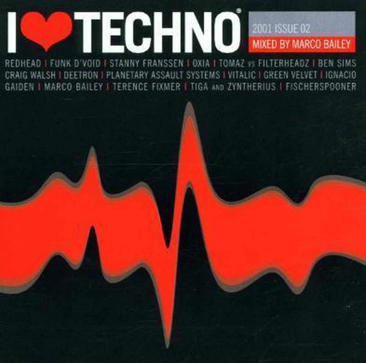 I Love Techno 2001/2, various artists | CD (album) | Muziek | bol