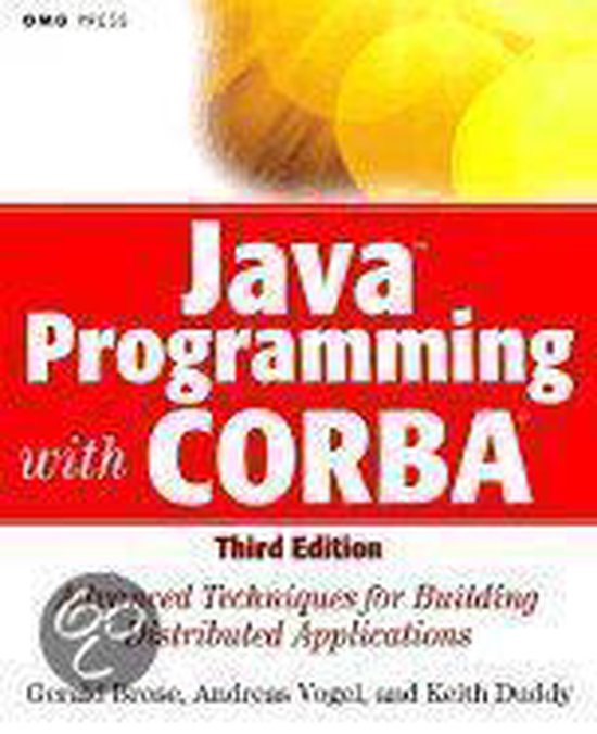 Java Programming With Corba, Gerald Brose | 9780471376811 | Boeken | bol.com