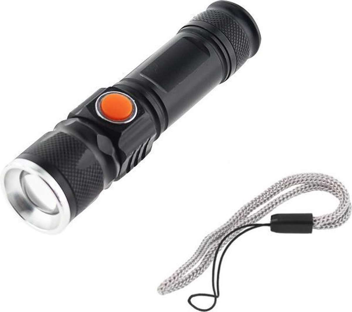 Oplaadbare USB LED Zaklamp - Professionele Zaklantaarn met Accu ...