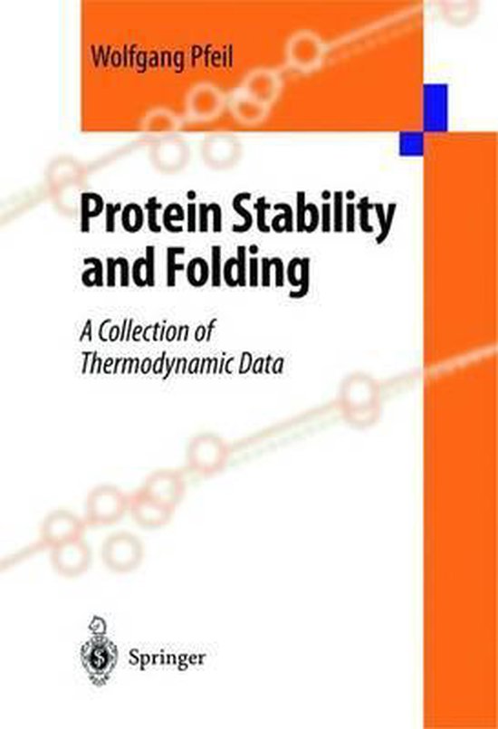 Protein Stability and Folding, Wolfgang Pfeil | 9783540637172 | Boeken ...