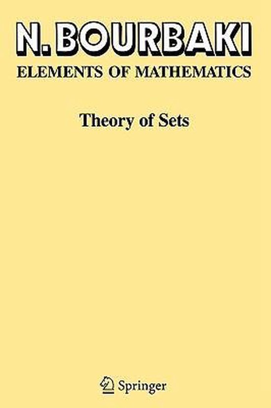 Theory of Sets | 9783540225256 | N. Bourbaki | Boeken | bol.com