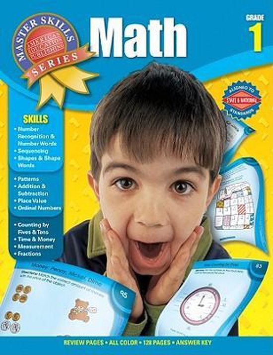 Math, Grade 1 | 9781609962487 | Boeken | bol