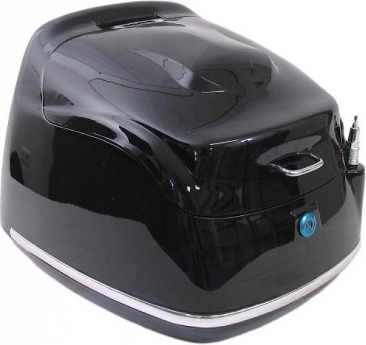 DMP Topkoffer retro scooter china zwart antenne | bol.com