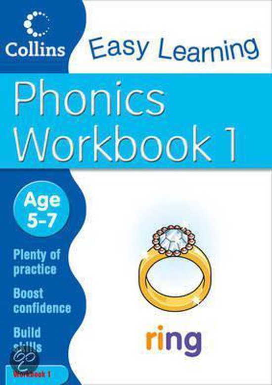 Phonics Workbook 1, Collins Easy Learning | 9780007467310 | Boeken ...