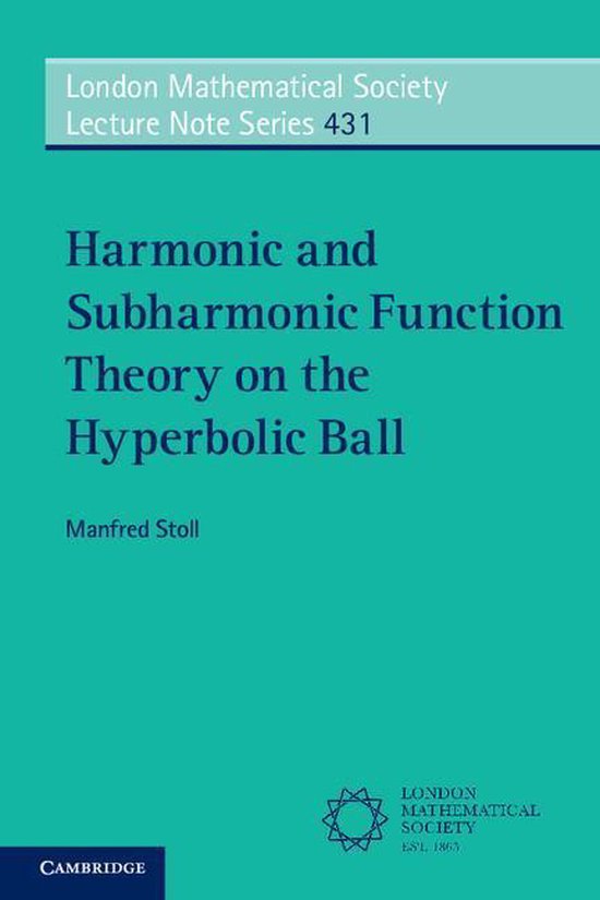 London Mathematical Society Lecture Note Series 431 - Harmonic and ...