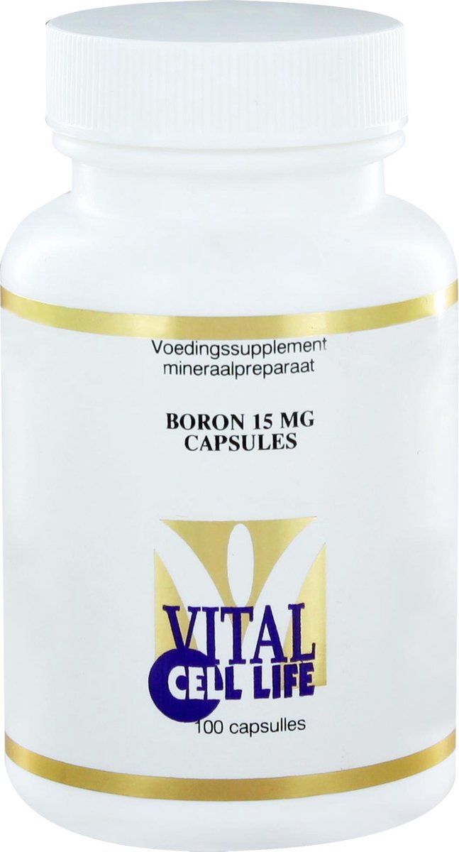 Vital Cell Life - Boron 15 mg - 100 capsules | bol