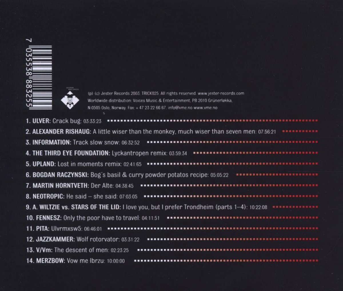 Ulver 1993 - 2003: 1st Decade in the Machines, Ulver | CD (album ...