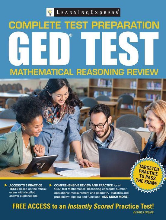 GED Test Mathematical Reasoning Review (ebook), Learningexpress ...