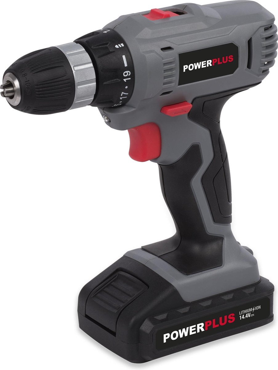 Powerplus POWE00064 Accuboormachine - 14.4V Li-on - incl. 306 delige ...