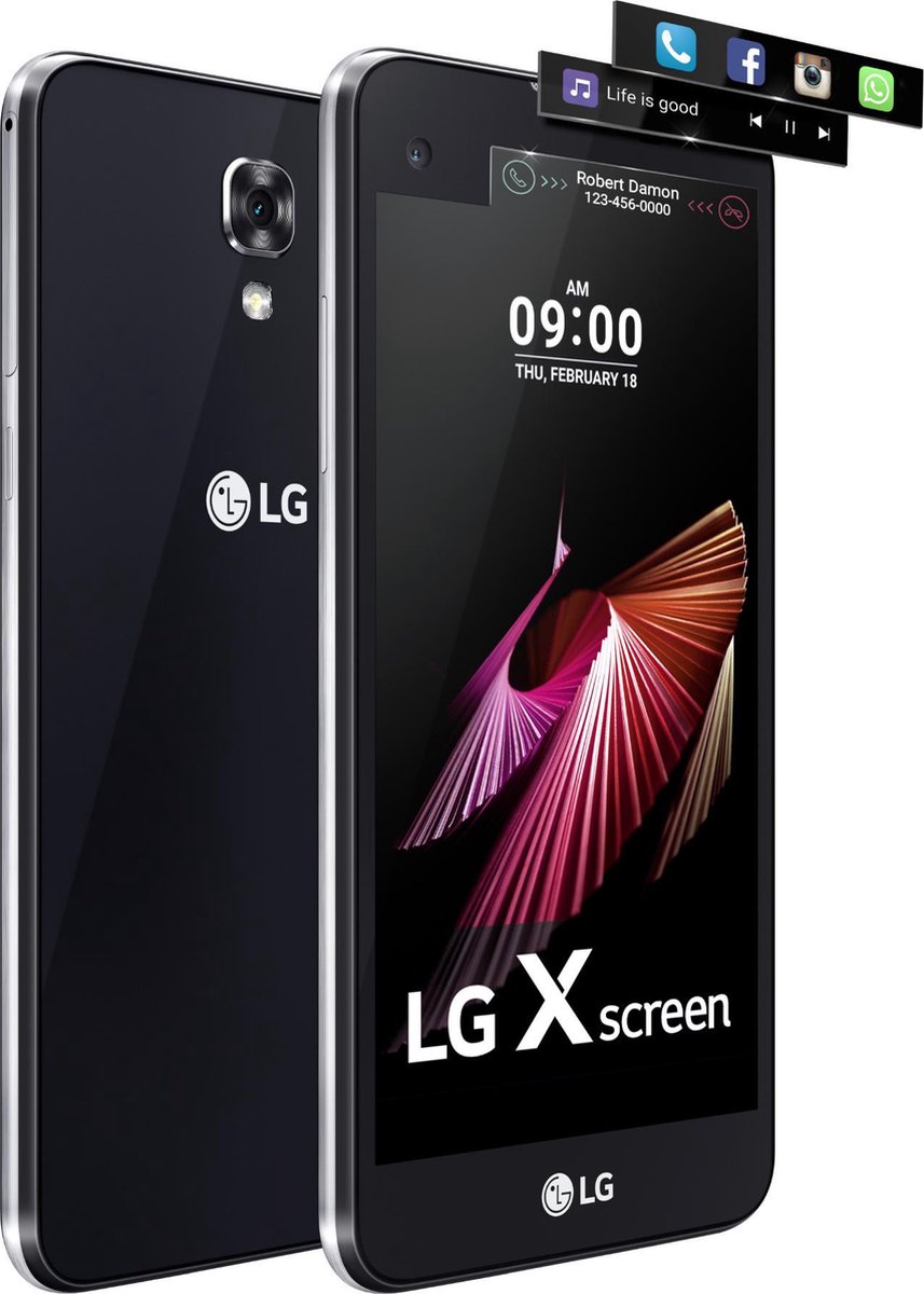 LG Xscreen K500 - zwart | bol.com