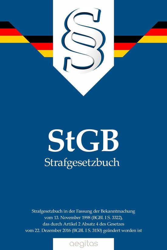 Strafgesetzbuch (StGB) (ebook), Bundesrepublik Deutschland ...