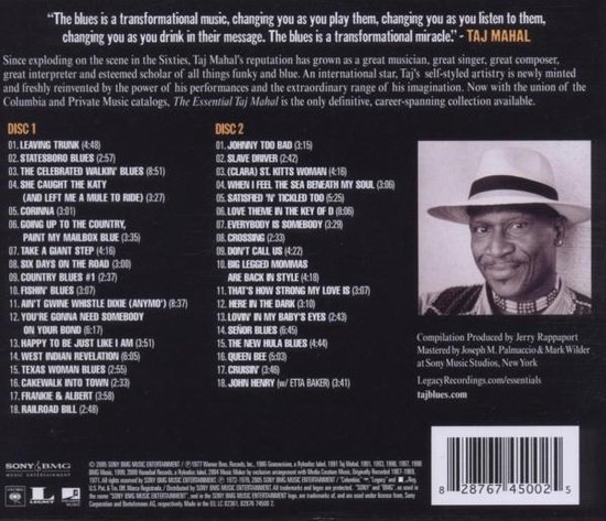 The Essential Taj Mahal, Taj Mahal | CD (album) | Muziek | bol.com