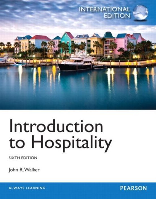 Introduction To Hospitality | 9780132993074 | John Walker | Boeken | bol