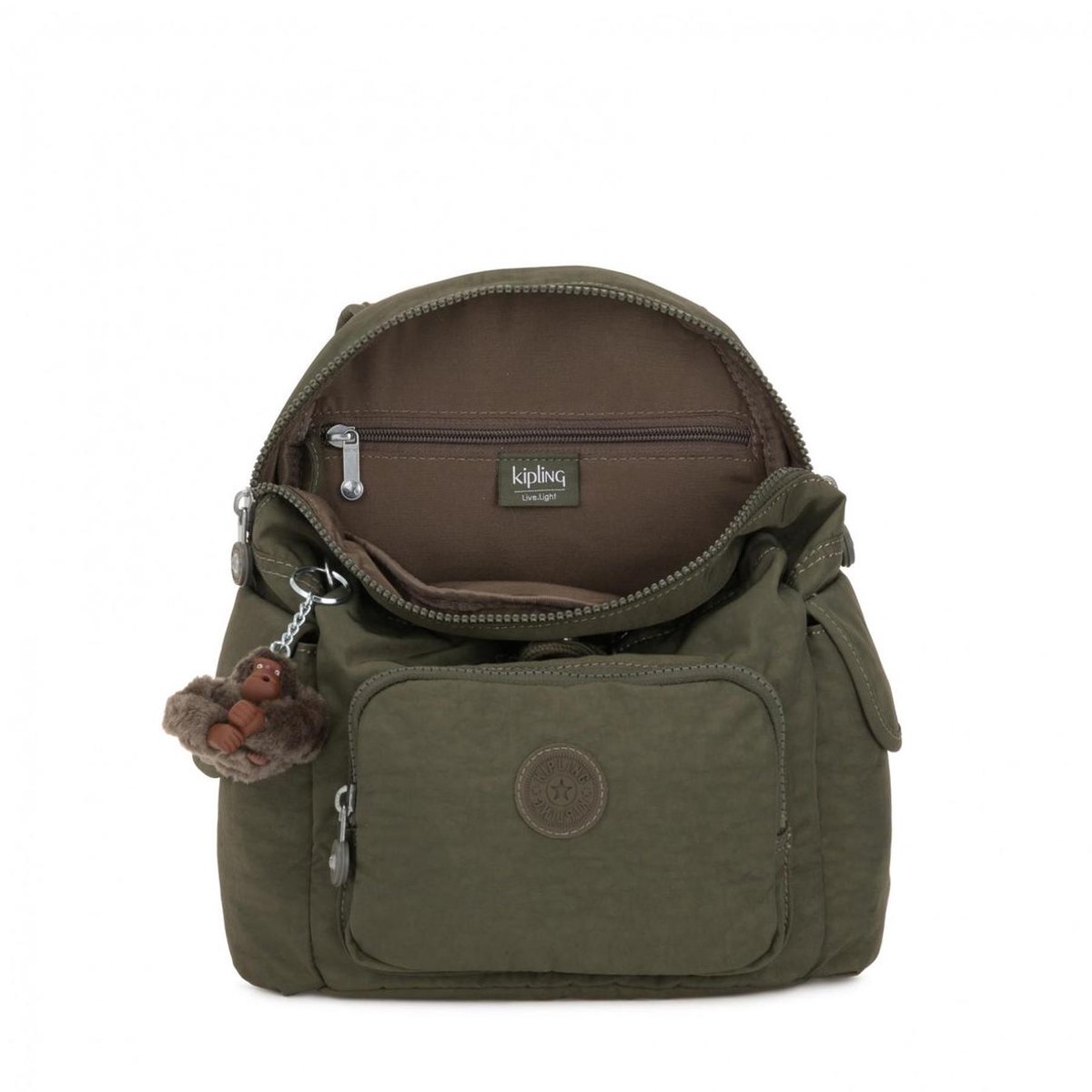 Kipling City Pack Mini Rugzak - Jaded Green C | bol.com