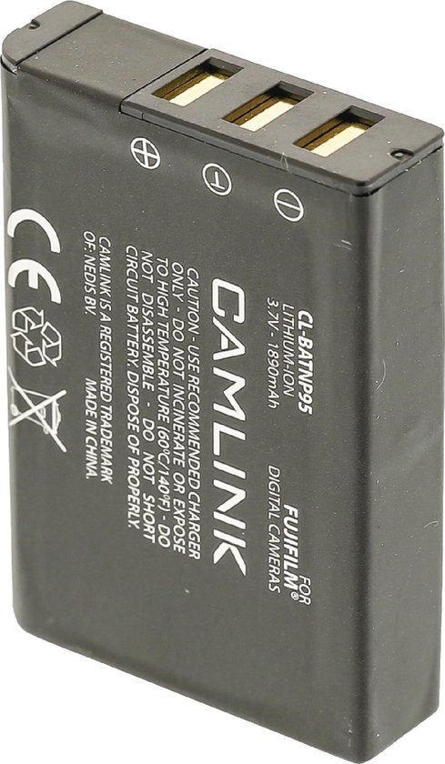 Camlink Oplaadbare Lithium-Ion Camera Accu 3.7 V 1890 mAh | bol.com