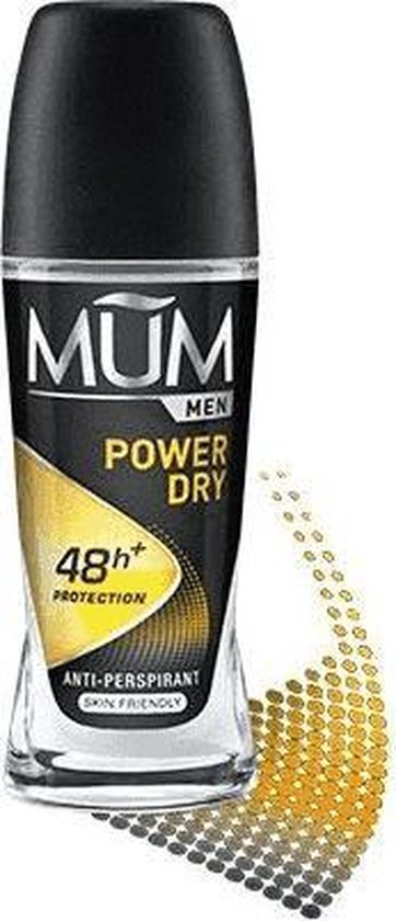 Mum Deoroller For Men - Power Dry 50ml | bol.com
