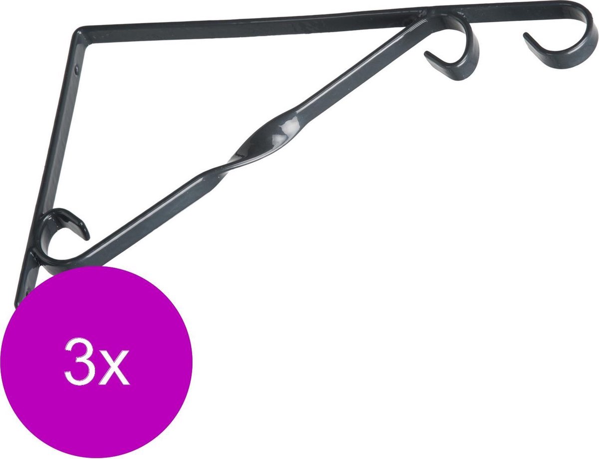 Nature Muurhaak Groen - Ophangen En Haken - 3 x 1.5x39.8x23 cm | bol.com