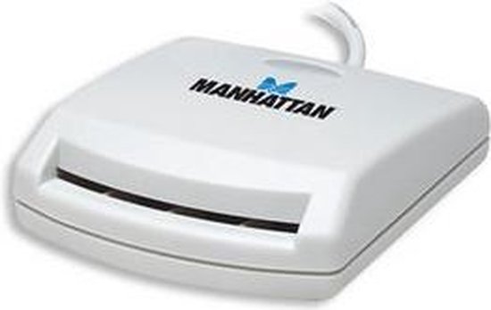 Manhattan 172844 smart card reader Wit USB 1.1 | bol.com