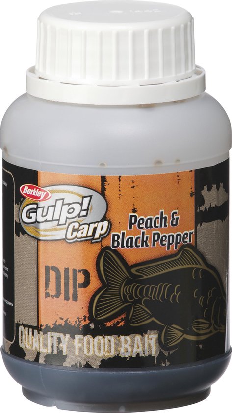 Berkley Gulp! Carp Dip - Peach & Black Pepper - 150ml | bol.com