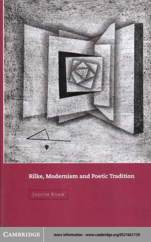 Rilke, Modernism and Poetic Tradition (ebook), Judith Ryan ...