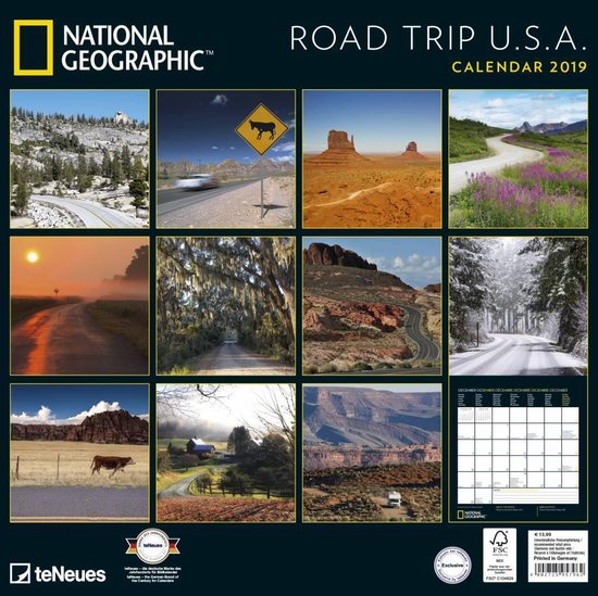 National Geographic Road Trip USA 2019 | bol.com