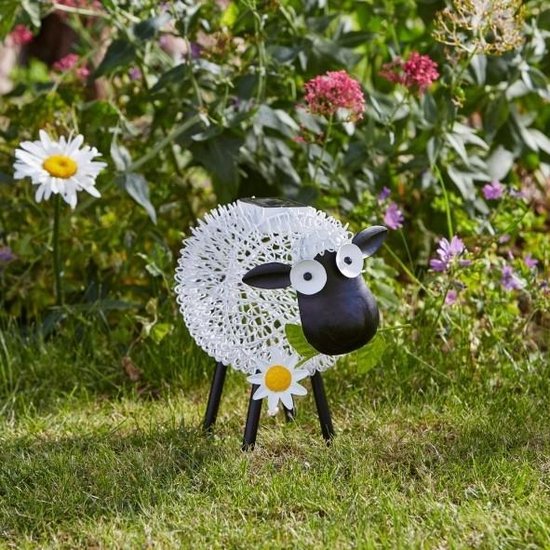 Smart Solar Dolly Sheep - Schaap met verlichting op zonne-energie | bol