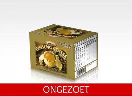 Gold Choice Ginseng Coffee ongezoet | bol