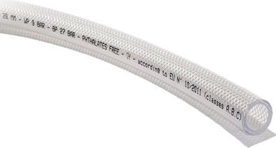 Persluchtslang - Retin PVC - Transparant - 6 x 12mm (10m) | bol.com
