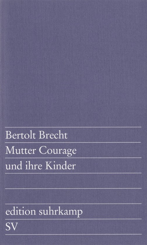 Mutter Courage und ihre Kinder (ebook), Bertolt Brecht | 9783518732601 ...