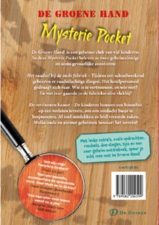 De Groene Hand - Mysterie Pocket, Susan van 't Hullenaar ...