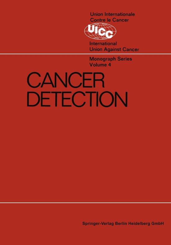 UICC Monograph Series 4 - Cancer Detection (ebook), International Union ...