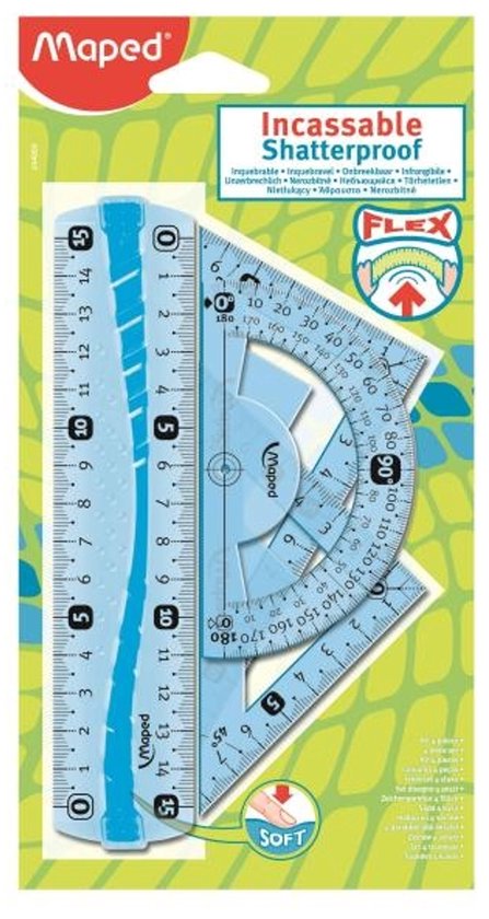 Maped Flex liniaalset 4 stuk(s) Kunststof | bol
