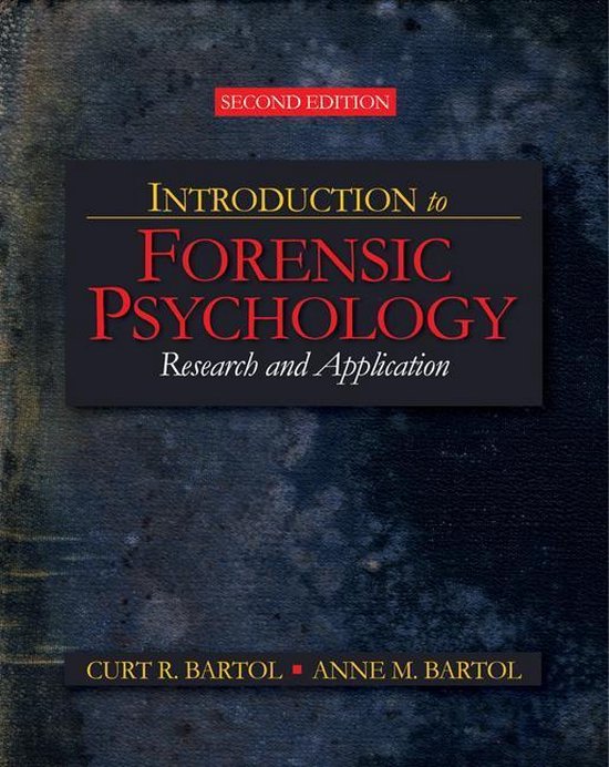 Introduction to Forensic Psychology (ebook), Bartol, Curtis R. | 9781452237350 | Boeken | bol