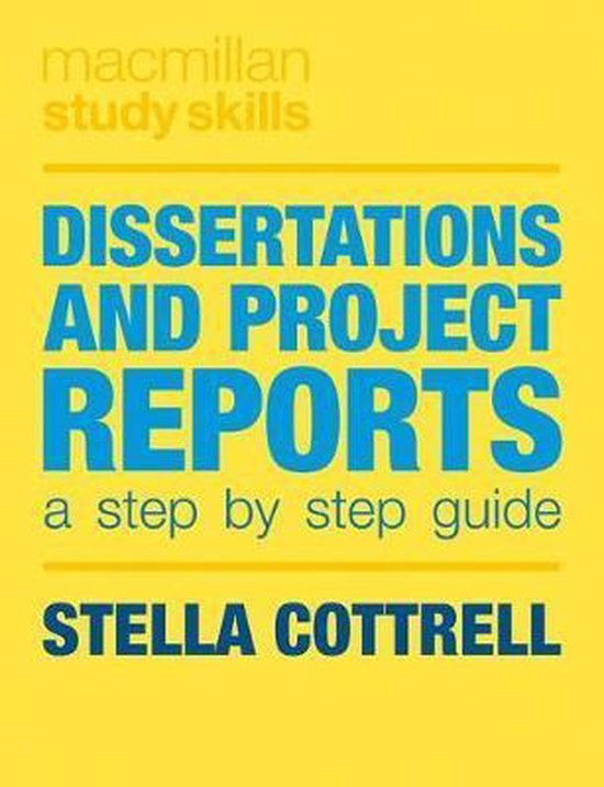 Dissertations & Project Reports | 9781137364265 | Stella Cottrell ...