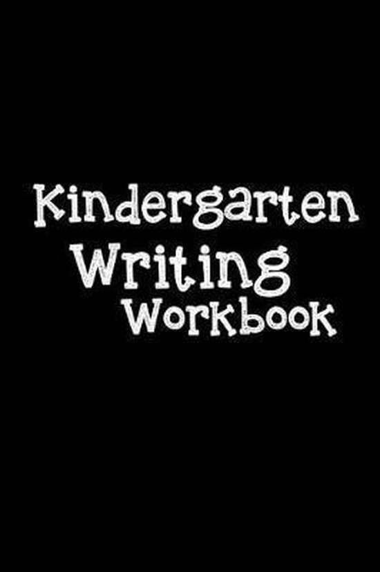 Kindergarten Writing Workbook | bol.com