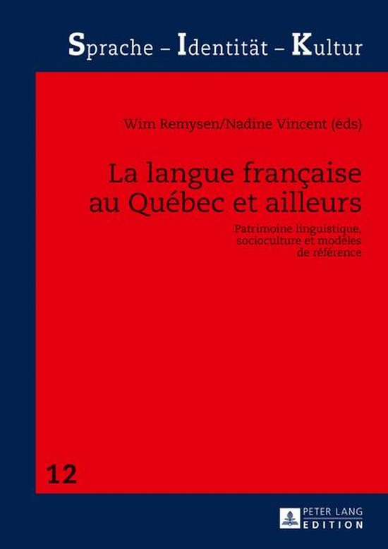 La langue française au Québec et ailleurs (ebook) | 9783631695661 ...