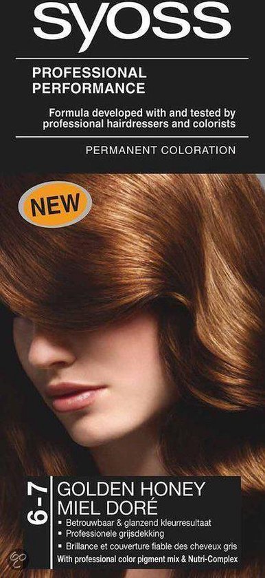 Syoss 6-7 Golden Honey haarverf 3st | bol.com