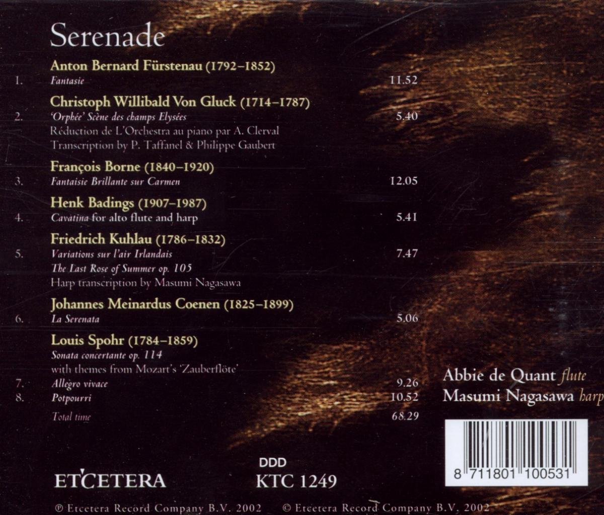 Abbie De Quant & Masumi Nagasawa - Serenade: Songs Without Words (CD ...