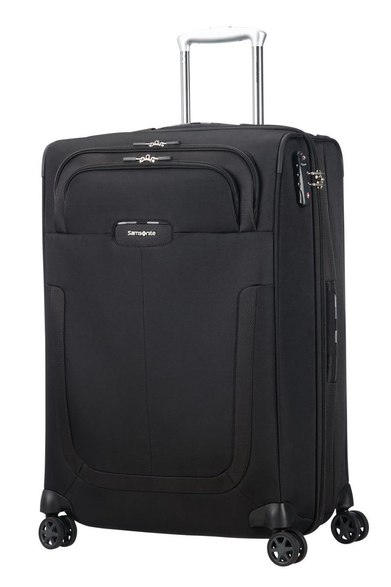 Samsonite reiskoffer - Duosphere Spinner 67/24 Exp (Compact) Zwart ...