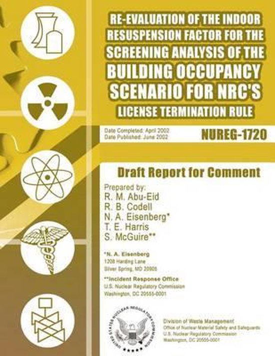 Re-Evaluation of the Indoor Resuspension Factor for the Screening ...